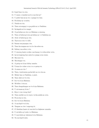 A Statistical Model for Morphology Inspired by the Amis Language | PDF