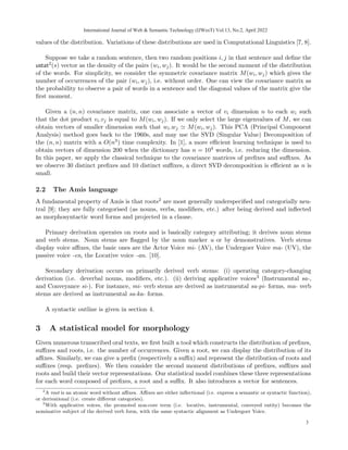 A Statistical Model for Morphology Inspired by the Amis Language | PDF