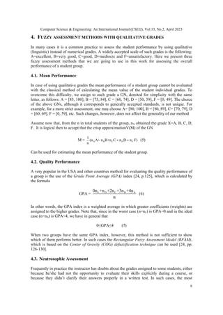 Fuzzy Assessment of the “5 E’s” Instructional Treatment for Teaching ...