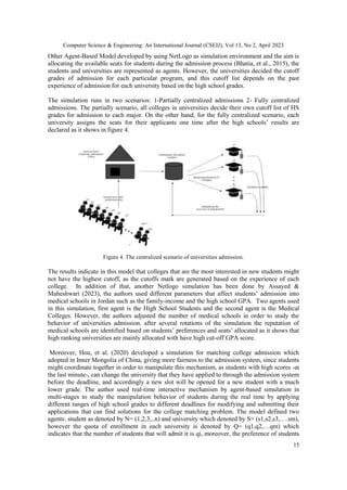 A REVIEW OF AGENT-BASED SIMULATION FOR UNIVERSITY STUDENTS ADMISSION | PDF