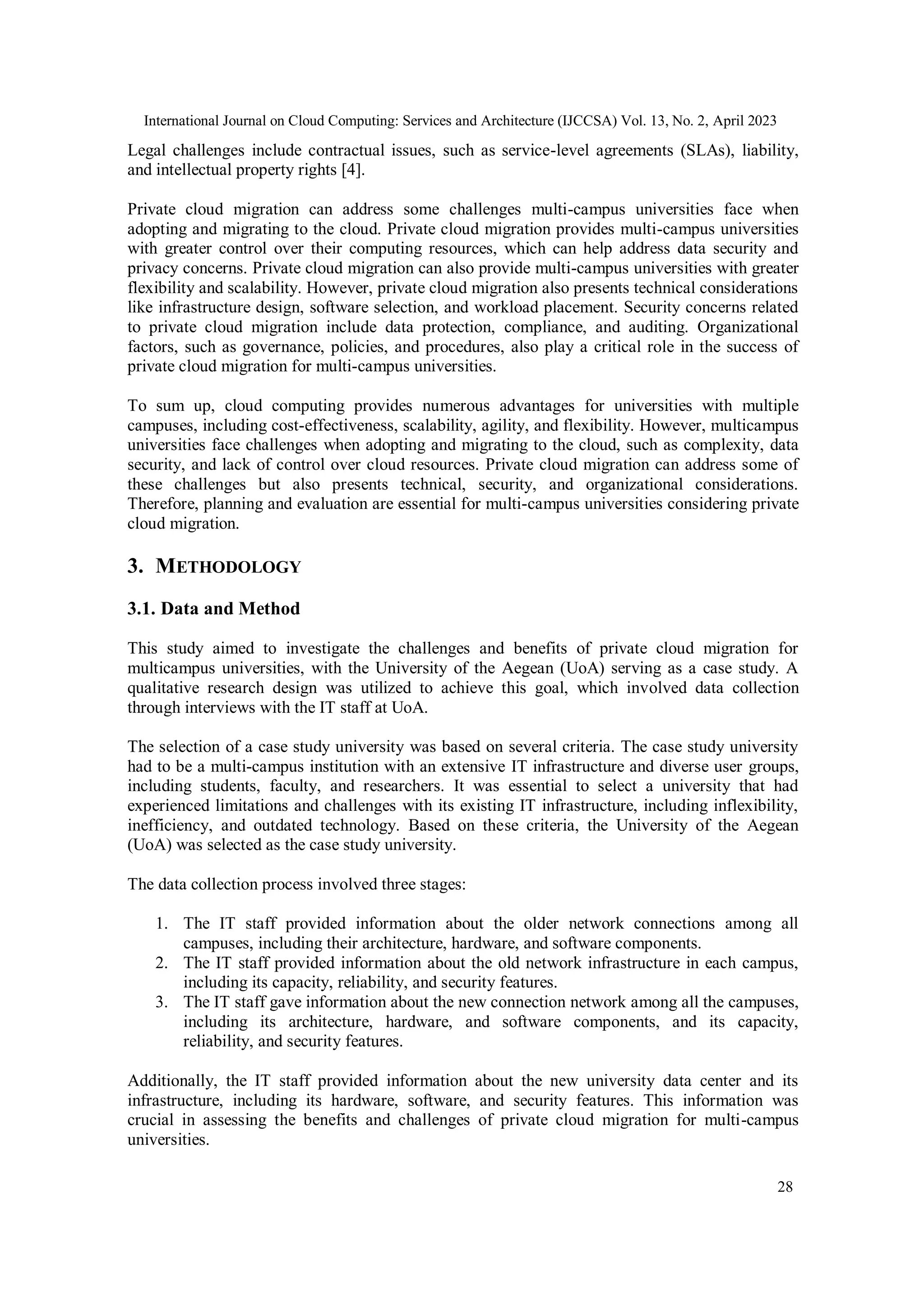 Achieving Seamless Migration to Private-Cloud Infrastructure for Multi ...