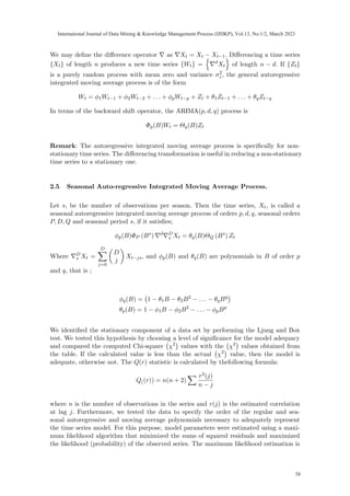 Demand Forecasting of a Perishable Dairy Drink: An ARIMA Approach | PDF
