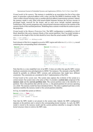Pip-MPU: Formal Verification of an MPU-Based Separationkernel for Constrained Devices | PDF ...