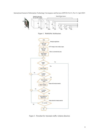 APPLICATION OF VARIOUS DEEP LEARNING MODELS FOR AUTOMATIC TRAFFIC VIOLATION DETECTION USING EDGE ...