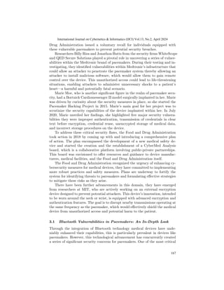 Exploring Vulnerabilities and Attack Vectors Targeting Pacemaker ...