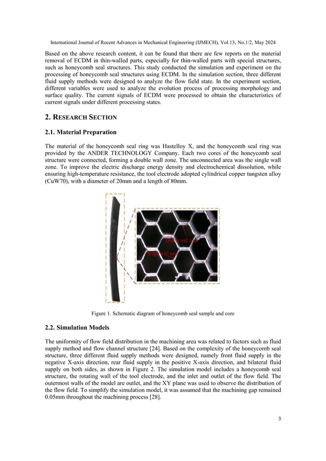 Fluid Dynamic Simulation and Experimental Study of Honeycomb Seal Structures in Electrochemical ...