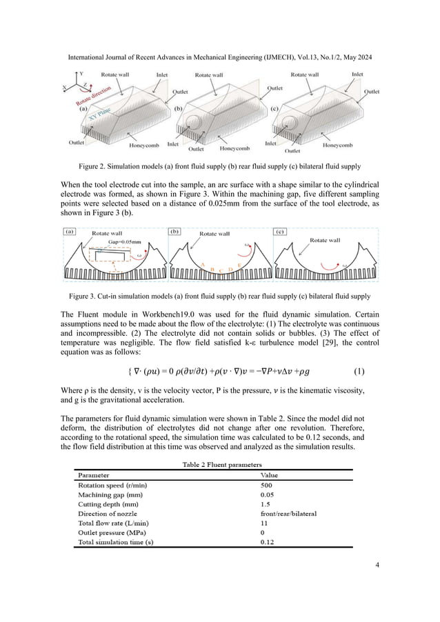 Fluid Dynamic Simulation and Experimental Study of Honeycomb Seal Structures in Electrochemical ...