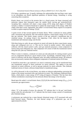 New Thermodynamics: A Superior Fit Revised Kinetic Theory | PDF | Chemistry | Science