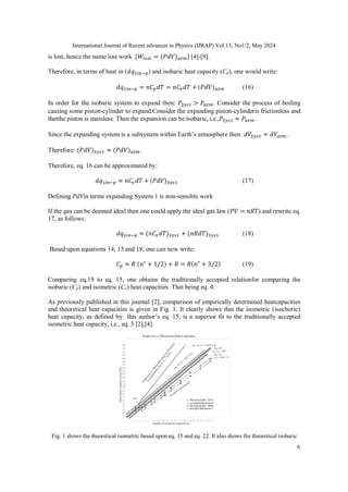 New Thermodynamics: A Superior Fit Revised Kinetic Theory | PDF | Chemistry | Science