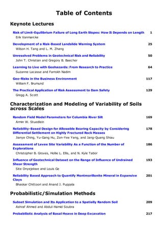 GeoRisk 2011 Vol 224 Geotechnical Risk Assessment and Management Fenton ...