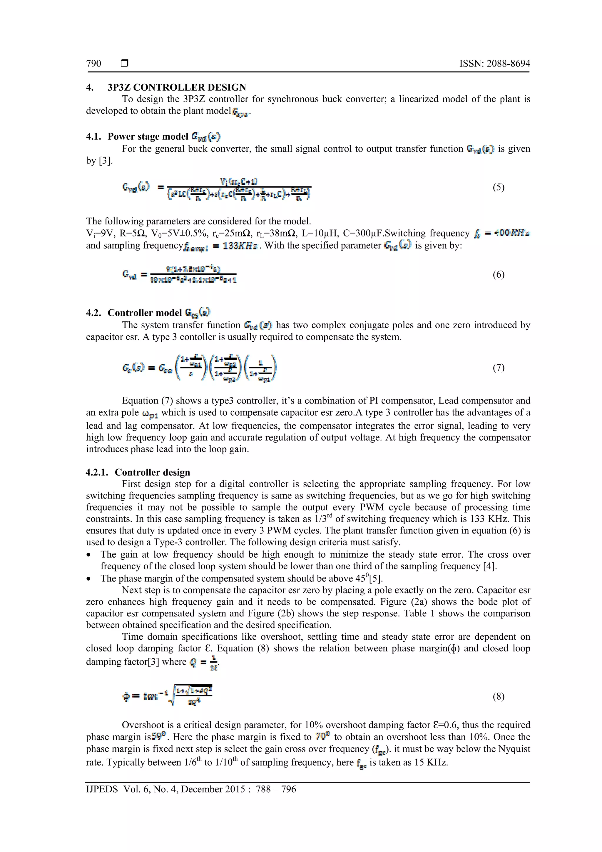 Development of Digital Controller for DC-DC Buck Converter | PDF