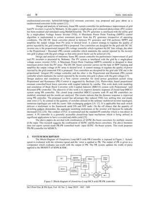Current mode proportional resonant controlled multi input–SEPIC-re-boost-system | PDF