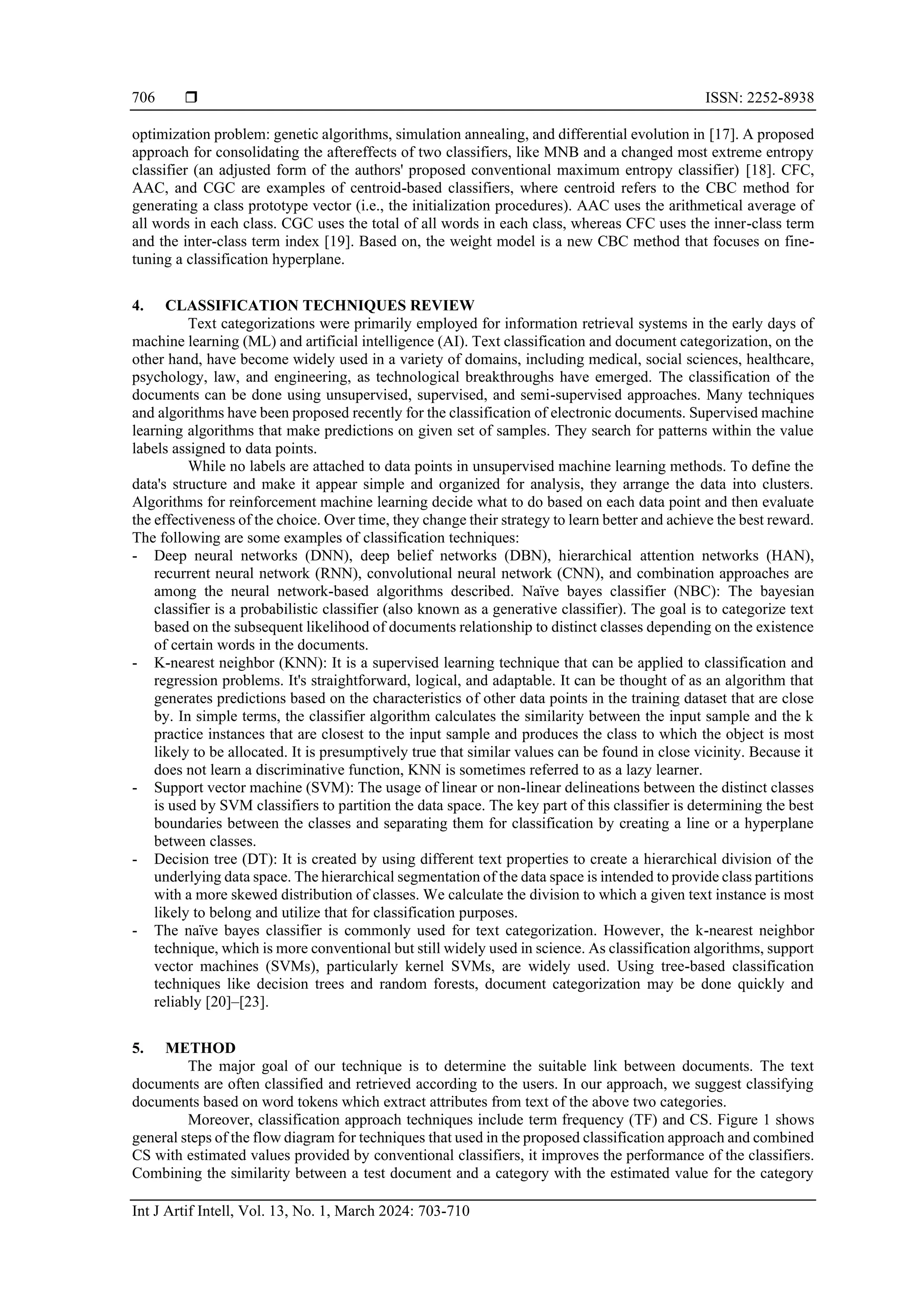 Machine learning for text document classification-efficient ... Machine learning for text document classification-efficient ...