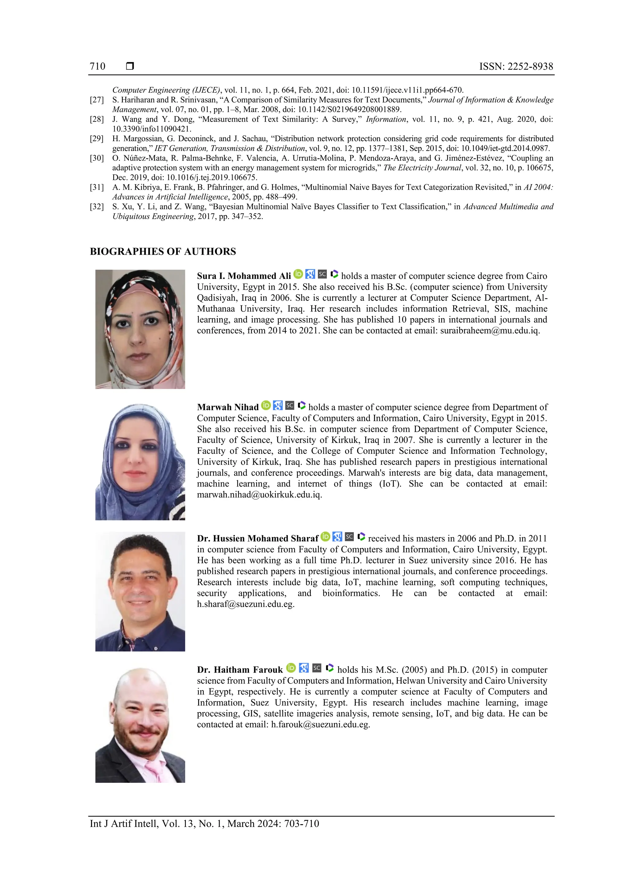 Machine learning for text document classification-efficient classification approach | PDF