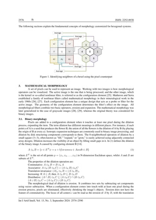 Morphology for hexagonal image processing: a comprehensive simulation analysis | PDF
