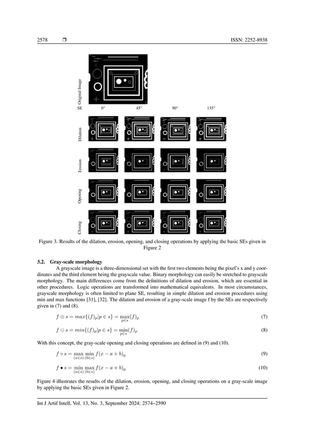 Morphology for hexagonal image processing: a comprehensive simulation analysis | PDF