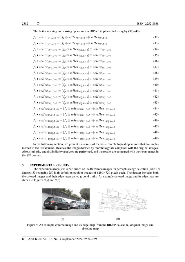 Morphology for hexagonal image processing: a comprehensive simulation analysis | PDF