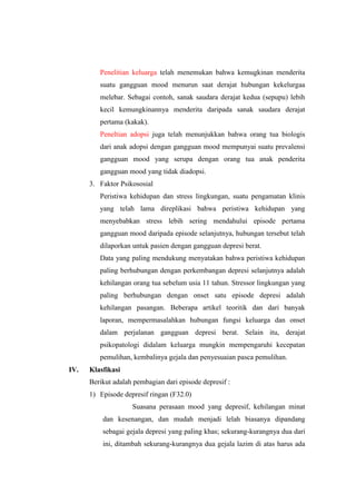 referat-depresi-docx | PDF