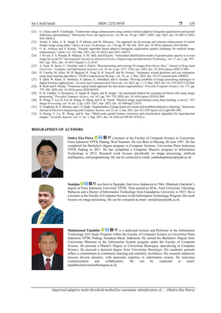 Improved adaptive multi-threshold method for automatic identification ...