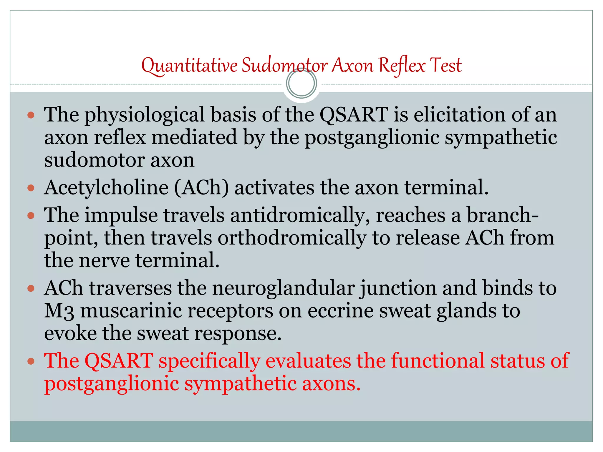 autonomic dysfunction and itz bedside tests | PPTX