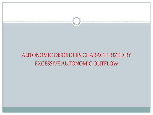 autonomic dysfunction and itz bedside tests | PPTX