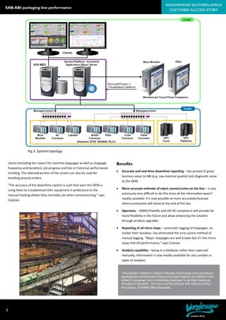 SAB-ABI Packaging Line Performance | PDF