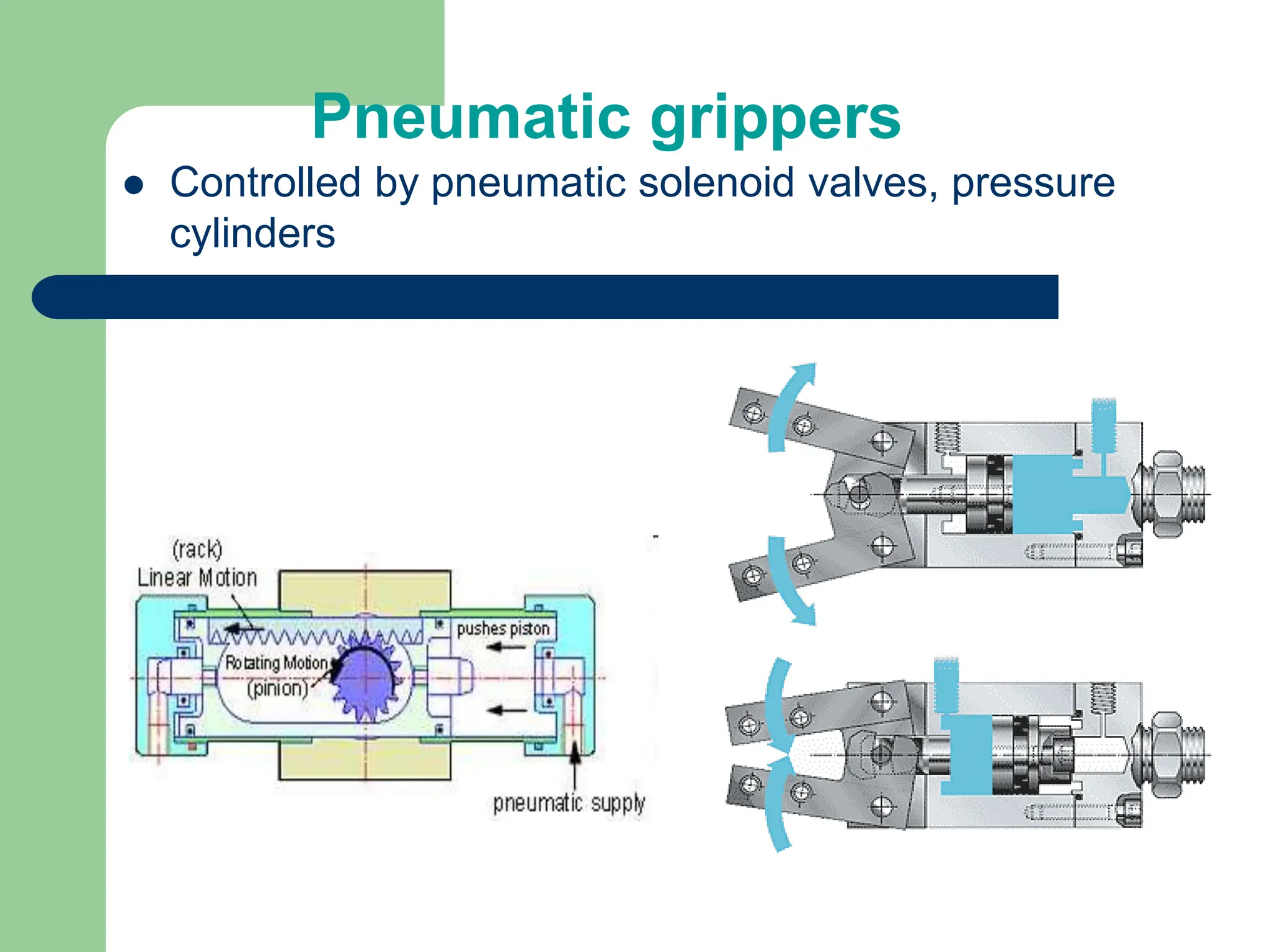 Basics of Robotics Griper and lifting mechanism | PPT