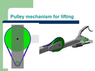 Basics of Robotics Griper and lifting mechanism | PPT