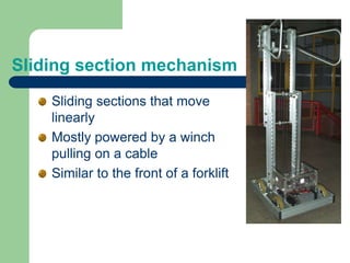 Basics of Robotics Griper and lifting mechanism | PPT