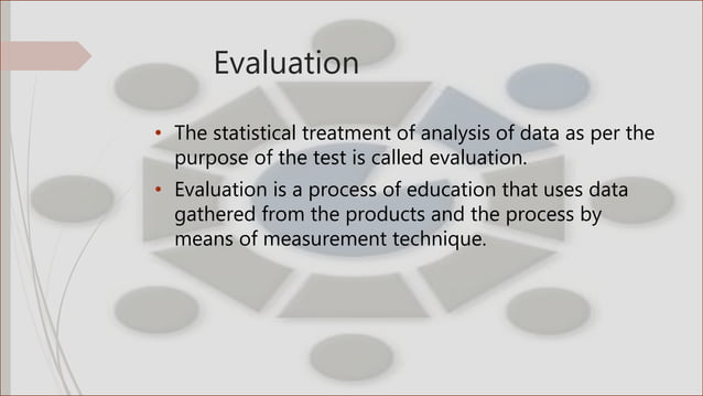 measurement assessment and evaluation | PPTX | Standardized Testing ...