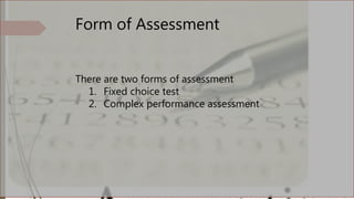 measurement assessment and evaluation | PPTX