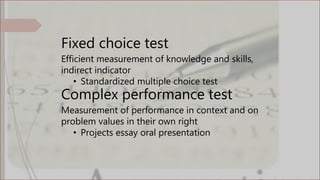 measurement assessment and evaluation | PPTX