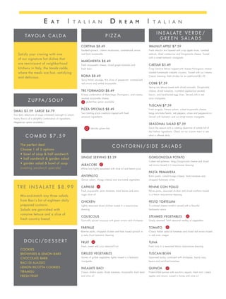caffe-baci menu | PDF