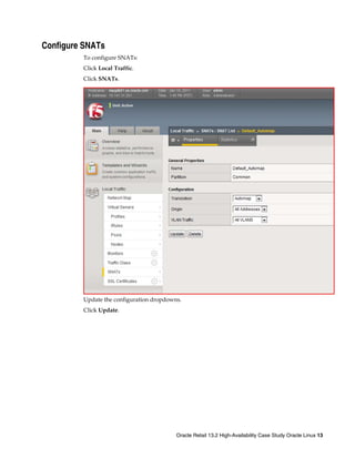 high availability case study oracle linux | PDF | Operating Systems | Computer Software and ...