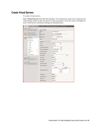 high availability case study oracle linux | PDF | Operating Systems | Computer Software and ...