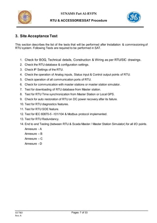 132kV PIPAR CITY GSS - RTU Accessories Pre-SAT Procedure (1).docx