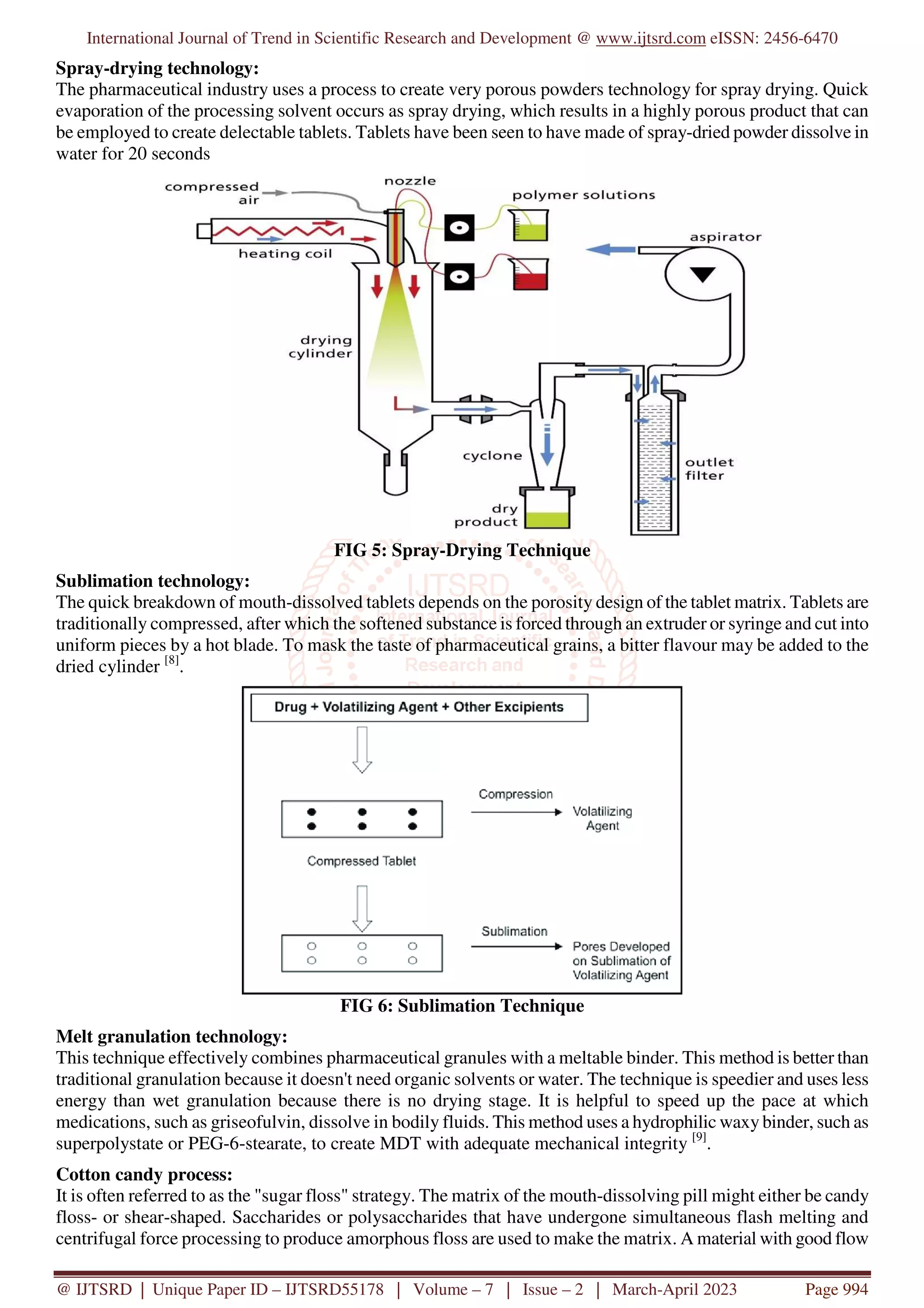 Review On Formulation Approaches And Evaluation Parameters Of Mouth Dissolving Tablet Pdf