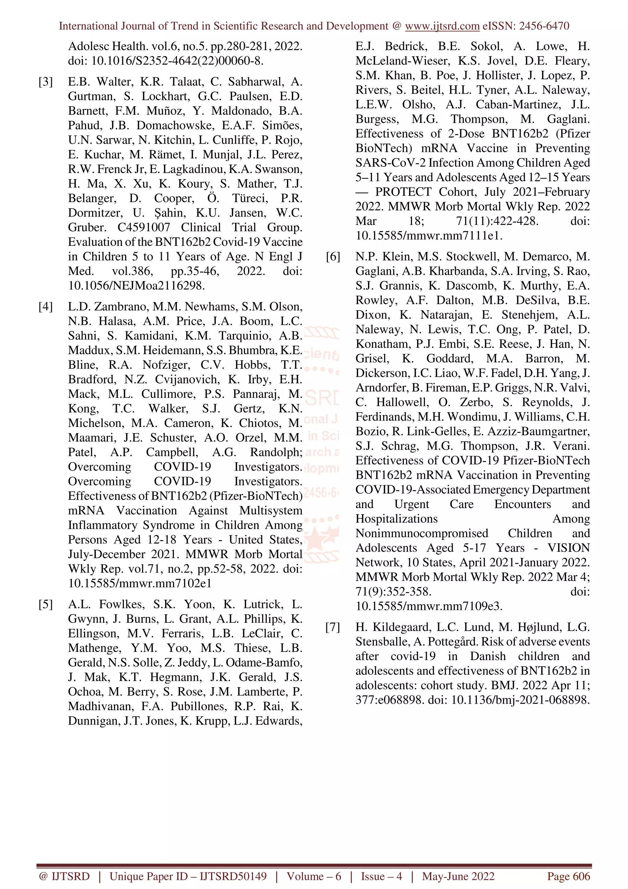 Risk of Side Effects of COMIRNATY Intramuscular Injection for 5 to 11 ...