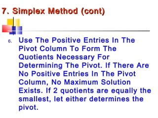 Simplex Method | PPT