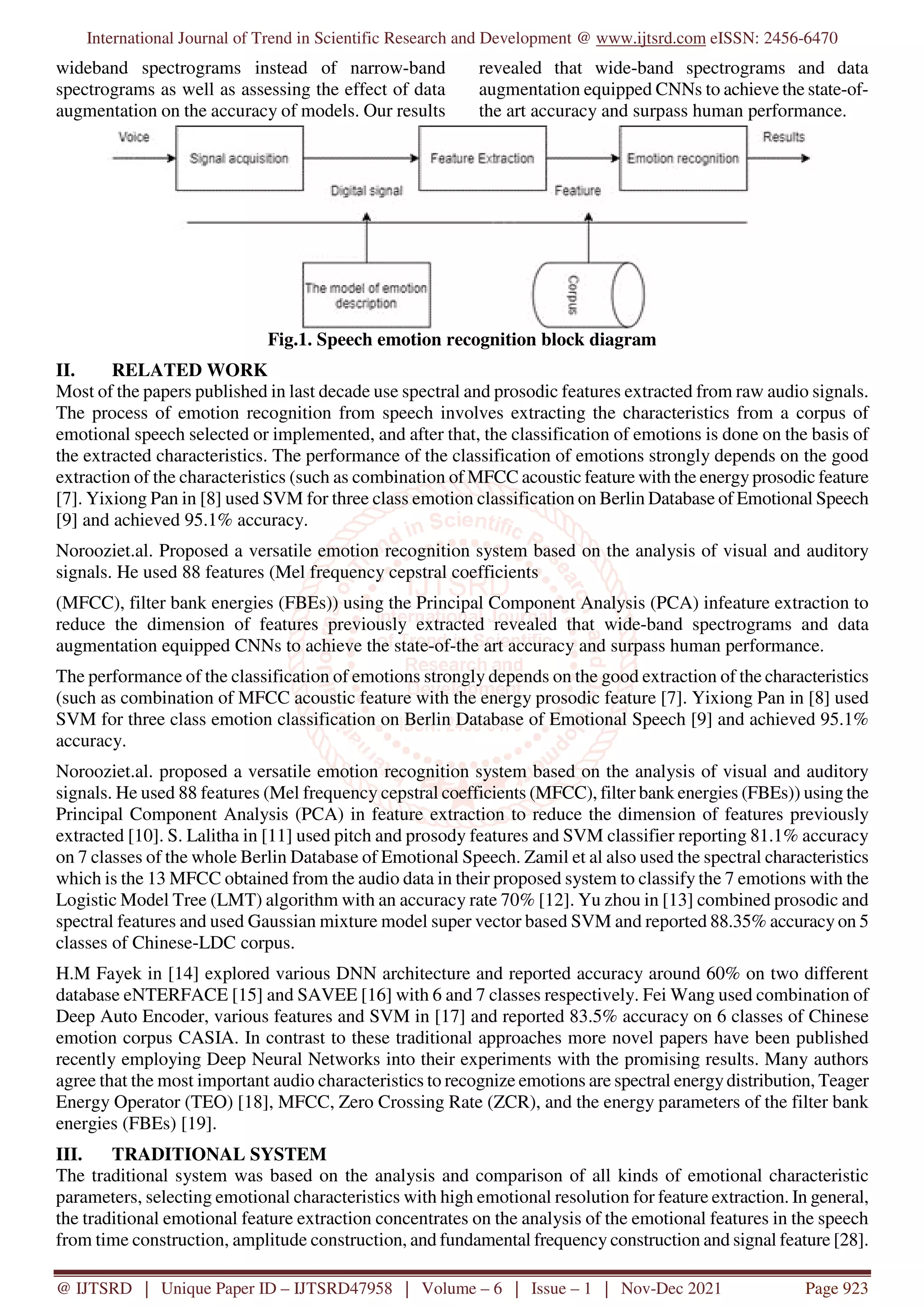 Speech Emotion Recognition Using Neural Networks Pdf