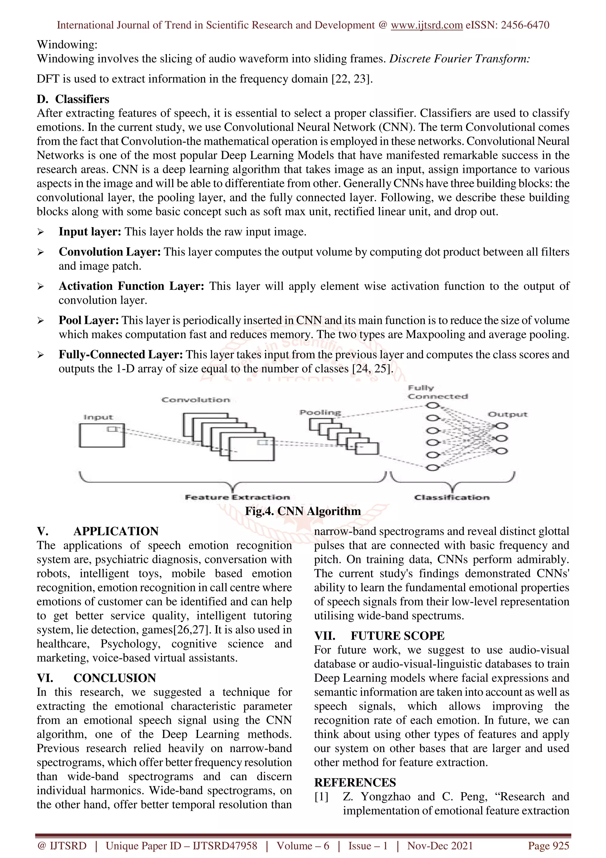 Speech Emotion Recognition Using Neural Networks | PDF