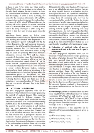 To Study, Analysis and Implementation of Power Quality Improvement Using DSTATCOM with ANN Back ...