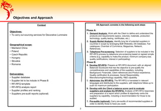 Decorative Luminaire Sourcing Project Case Study by Dragon Sourcing | PPT