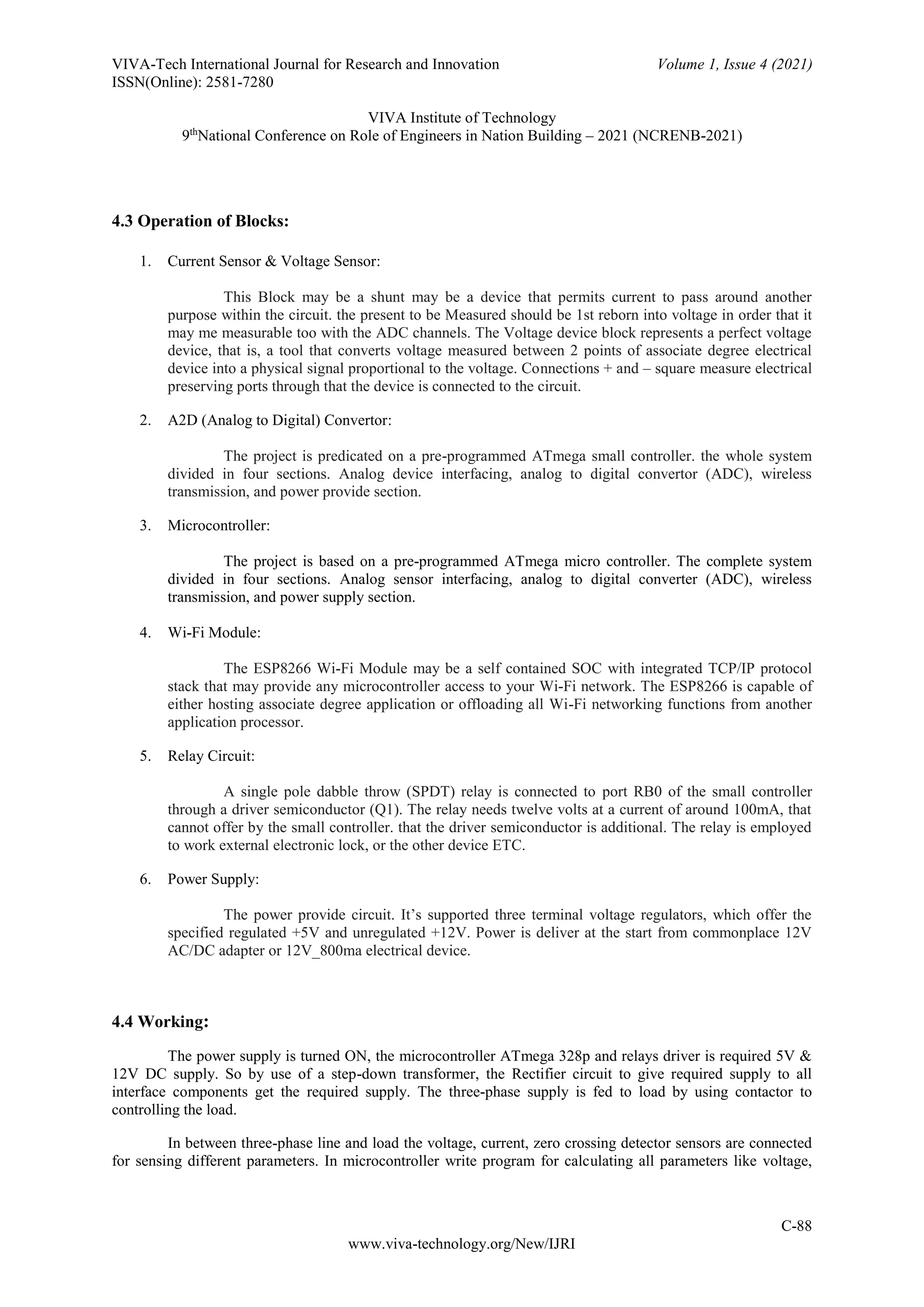 Iot Based Power Grid Monitoring And Control System Pdf