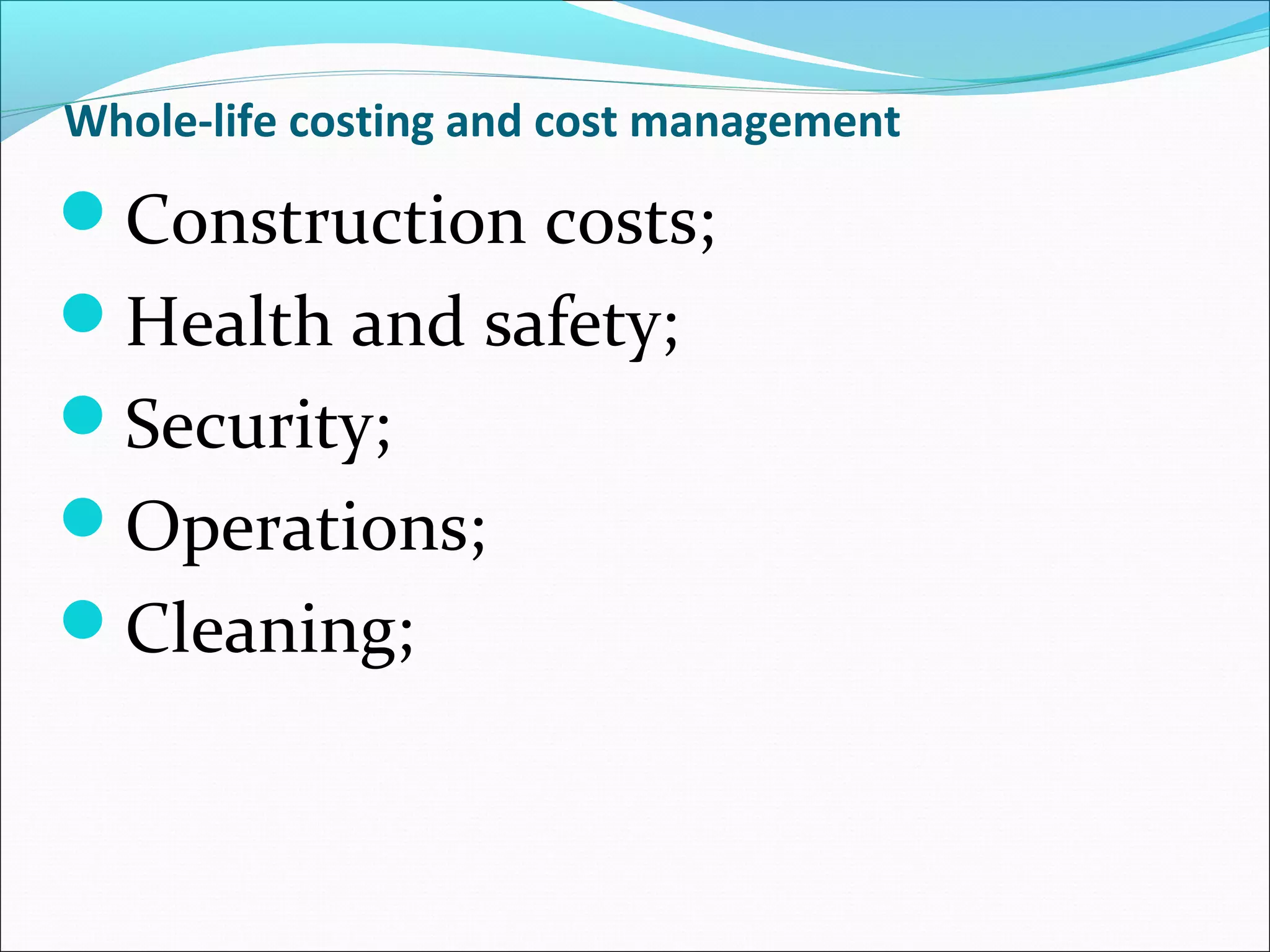 133 whole life costing | PPT