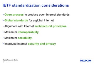 Lars Eggert - IETF | PPT