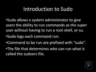 What’s new in Sudo 1.8? | PPT