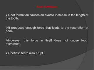 tooth eruption | PPTX | Dental Health | Diseases and Conditions