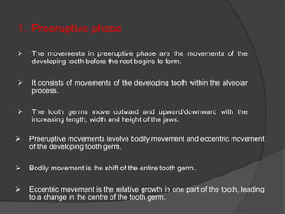 tooth eruption | PPTX