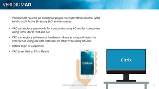 [WSO2Con USA 2018] Design and Implementation of the Veridium ...